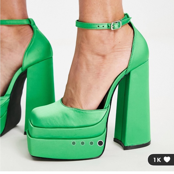 ASOS | Shoes | Asos Daisy Street Double Platform Heel 7 | Poshmark